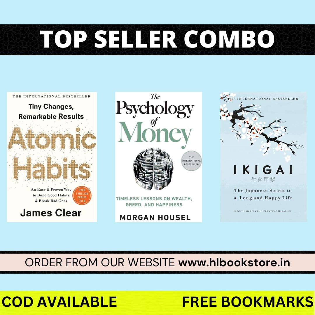 Combo Atomic Habits The Psychology Of Money Ikigai H L Bookstore