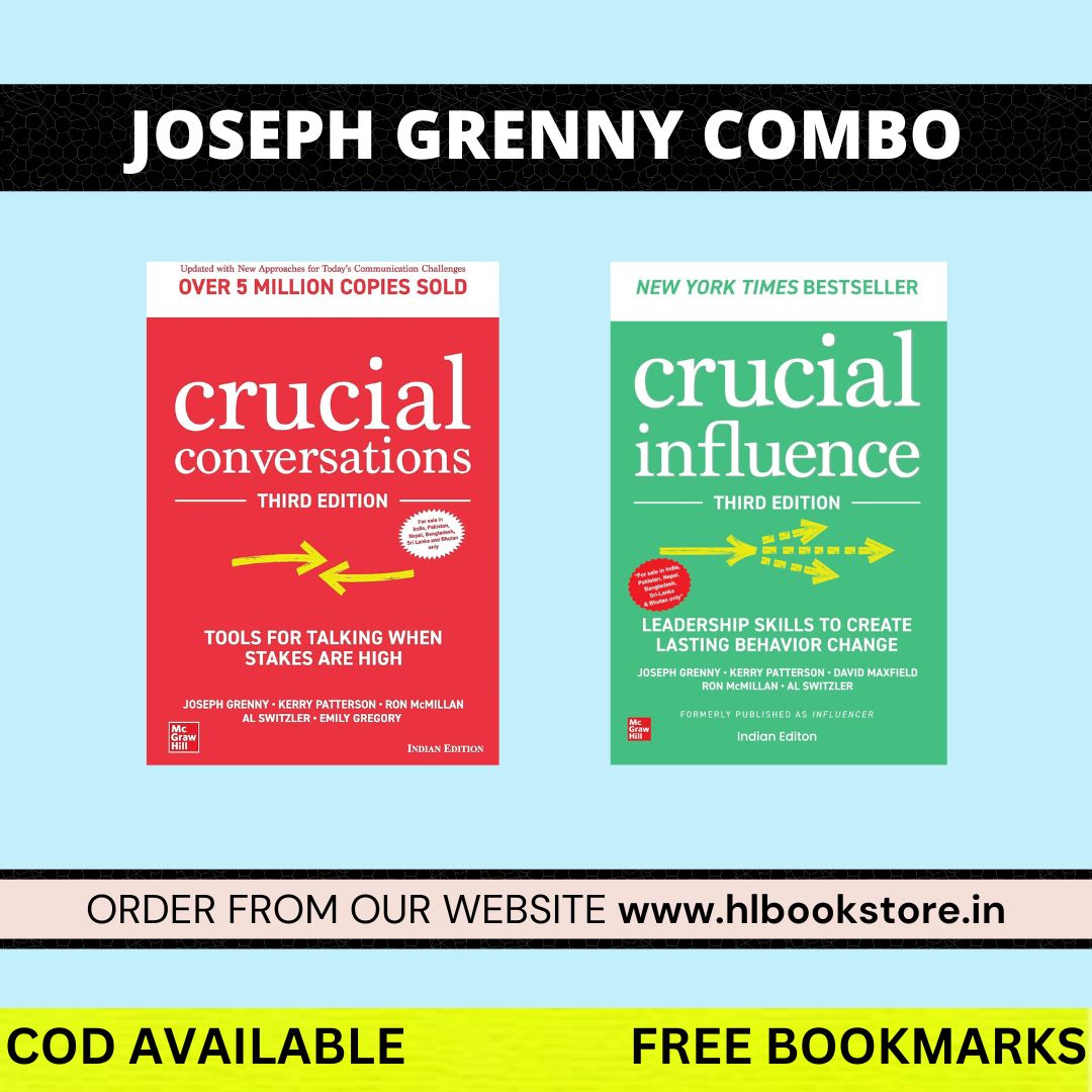 (COMBO) Crucial Conversations + Crucial Influence By Joseph Grenny - H ...