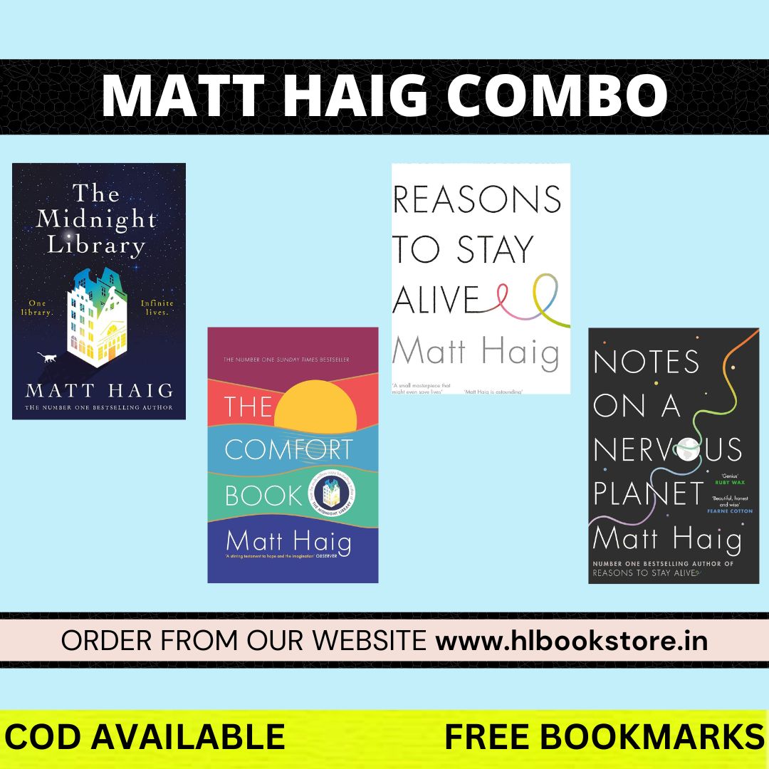 (COMBO) The Midnight Library + The Comfort Book + Reasons To Stay Alive ...