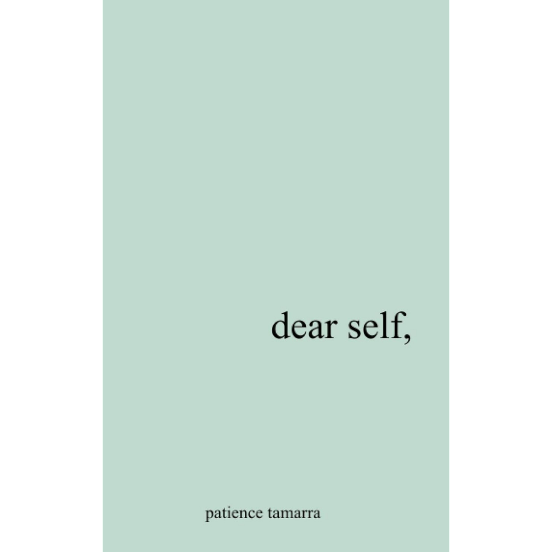 Dear Self By Patience Tamarra Davis [POETRY] - H L BOOKSTORE