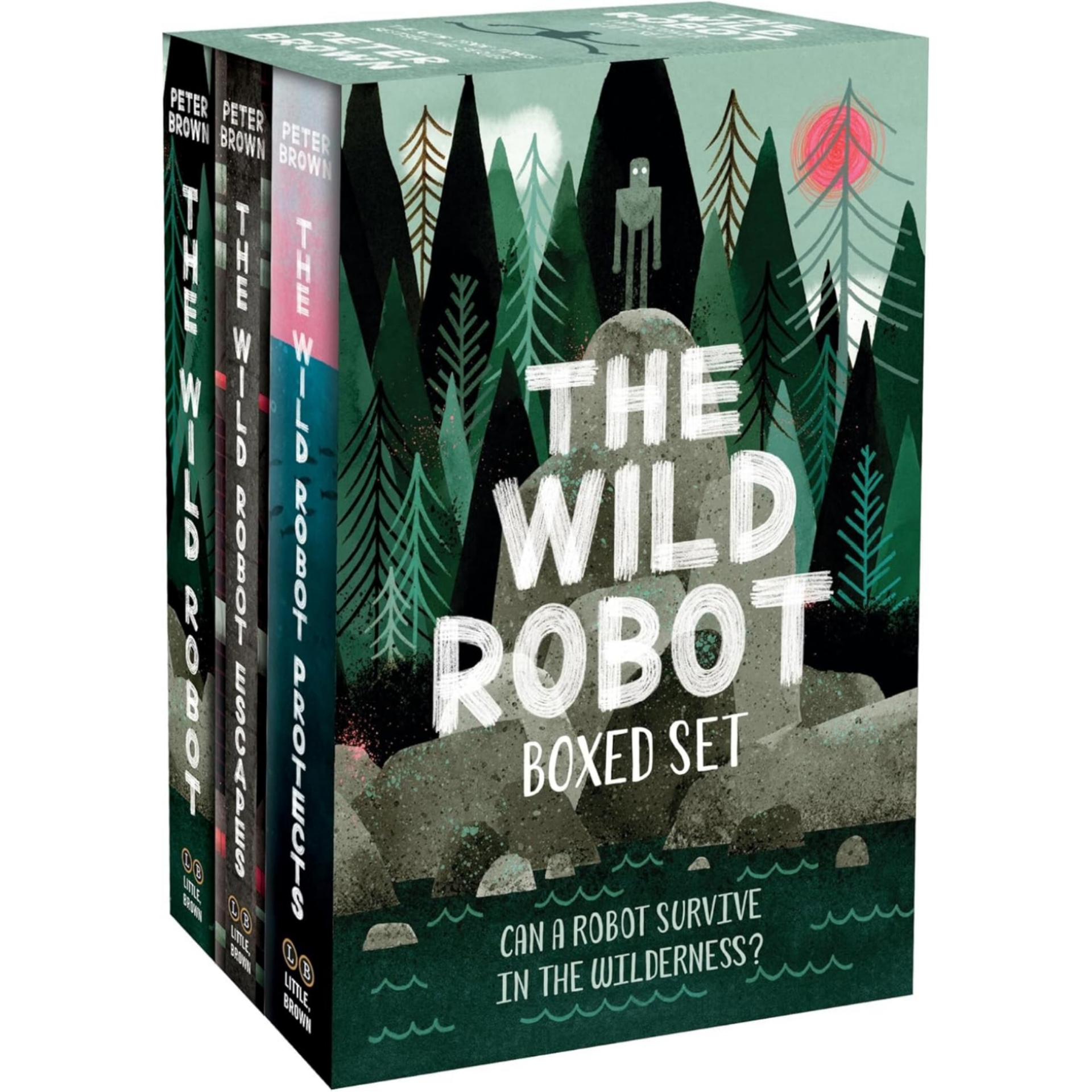 The Wild Robot By Peter Brown BOXSET - H L BOOKSTORE