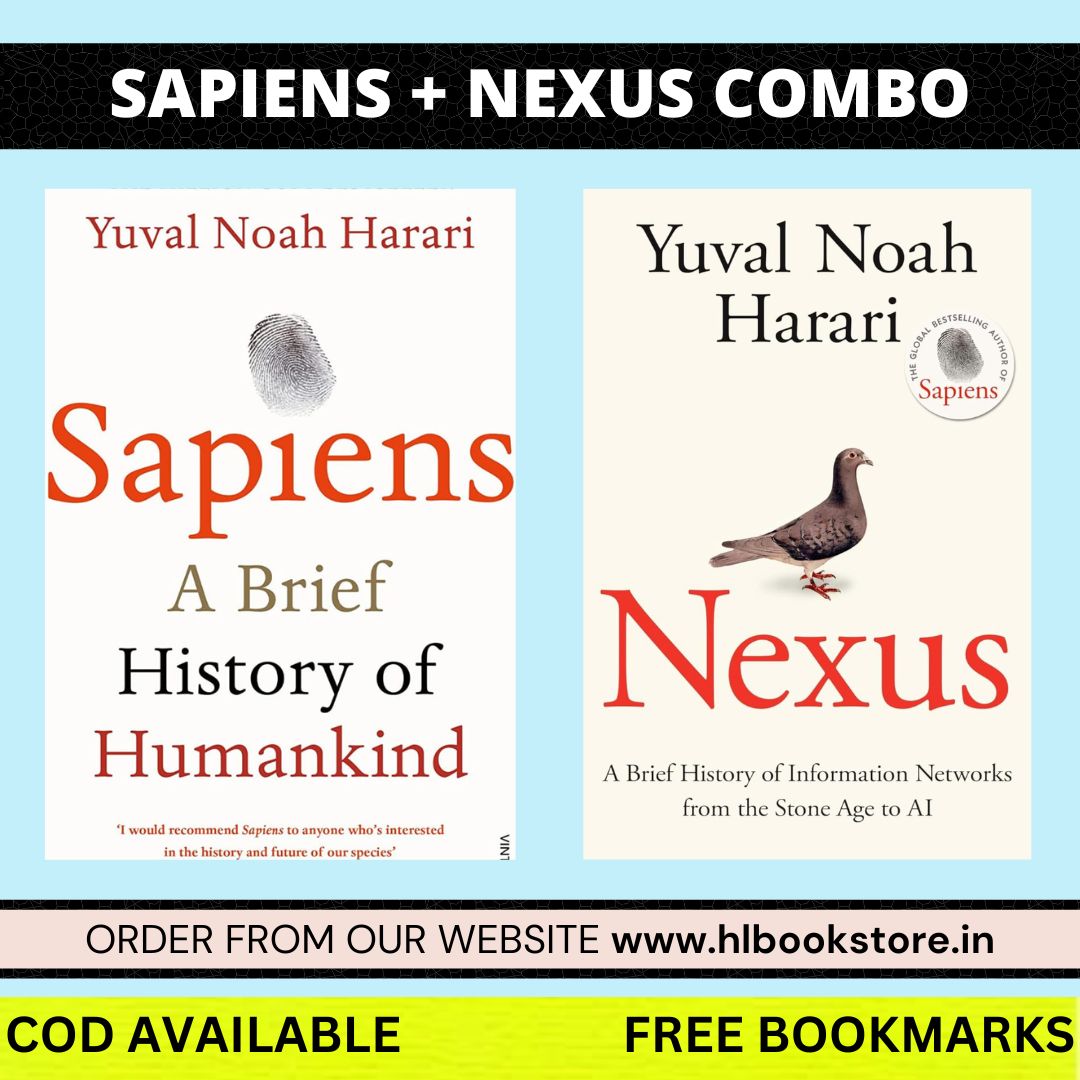 (COMBO) Sapiens + NEXUS By Yuval Noah Harari - H L BOOKSTORE